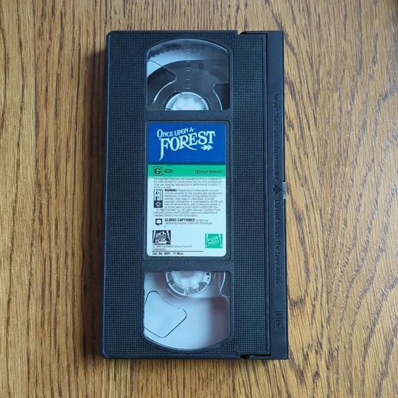 Fox | Other | Vintage Vhs Tape Once Upon A Forest Childrens Animated ...